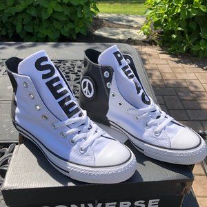 Converse | Shoes | Converse Chuck Taylor All Star Hi Top Seek Peace ...